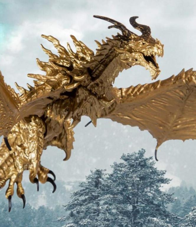 Alduin Figure (gold / 10th anniversary) | Elder Scrolls V, The: Skyrim ...