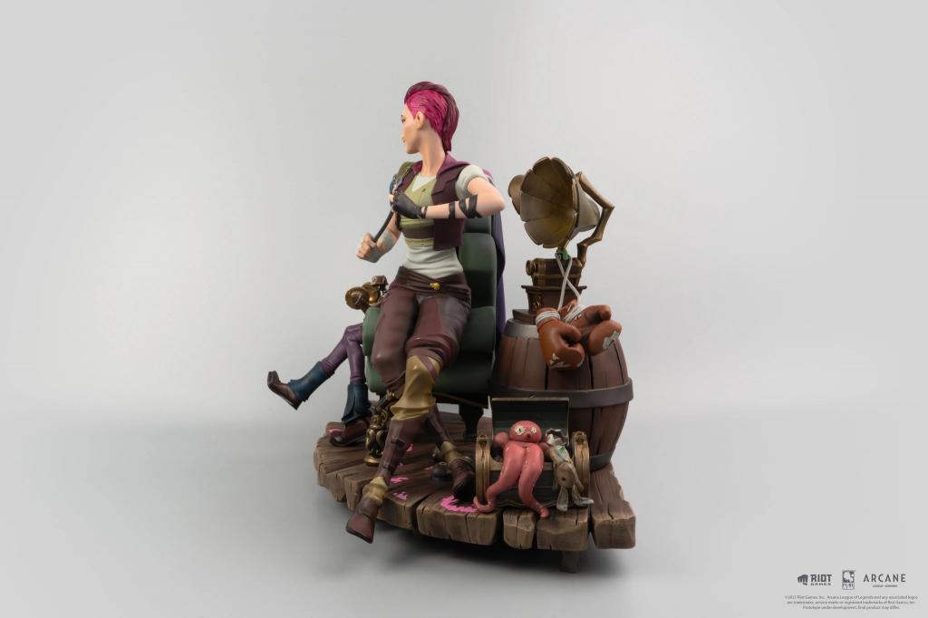 Arcane Powder & Vi 1/6 Scale Statue | League of Legends | Video Game Junk
