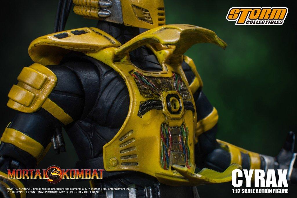 Cyrax 1:12 Scale Action Figure | Storm Collectibles | Video Game Junk