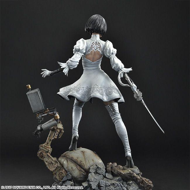 2B (YoRHa No. 2 Type B) 1/4 Scale Statue (2P Color ver) | NieR ...