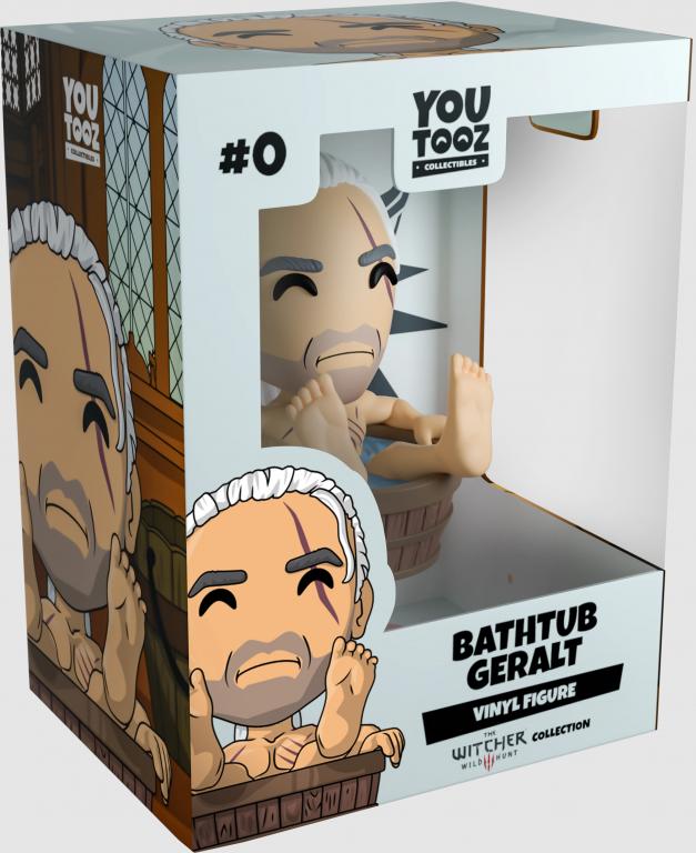 Bathtub Geralt 3.3" Vinyl | Witcher 3, The: Wild Hunt | Video Game Junk
